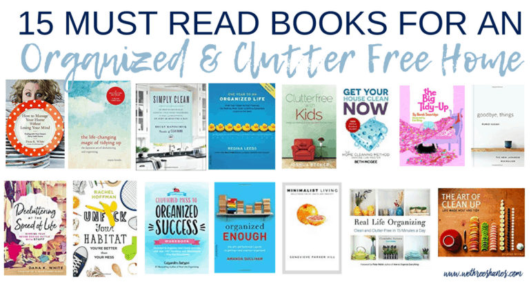 15 Must Read Books to Help You Declutter and Organize Your Home