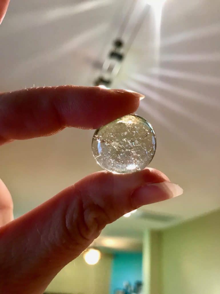 Homemade Cracked Marble Necklace Tutorial | We Three Shanes