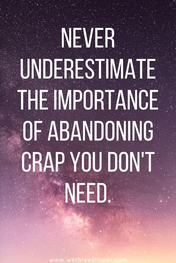 40 Decluttering & Minimalism Quotes That Inspire Change | We Three Shanes