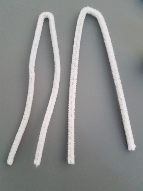 Wood Bead and Pipe Cleaner Bunny | We Three Shanes