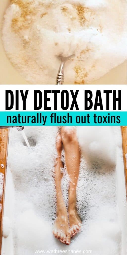 Natural DIY Detox Bath Recipe | We Three Shanes