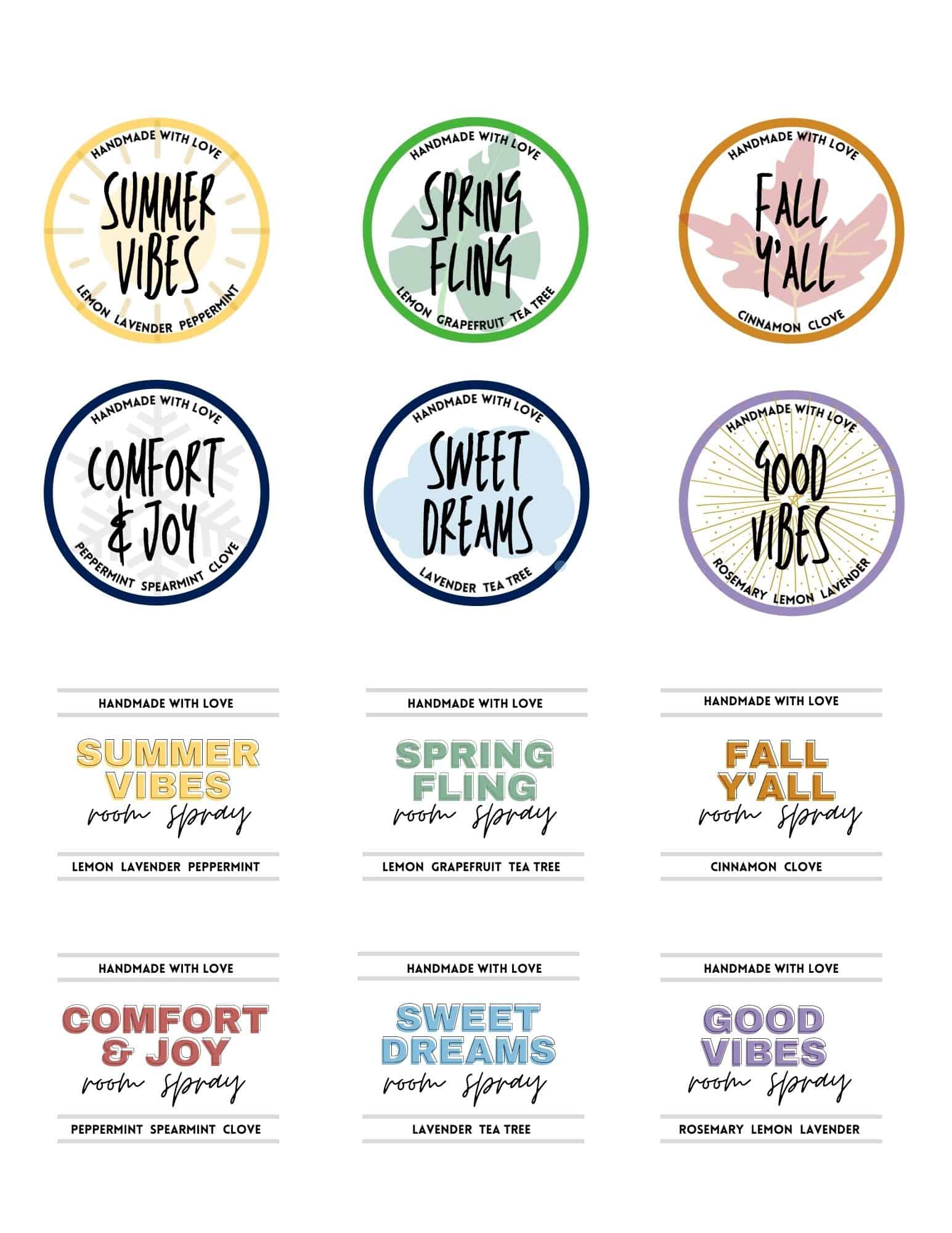 DIY Room Spray with Essential Oils | We Three Shanes