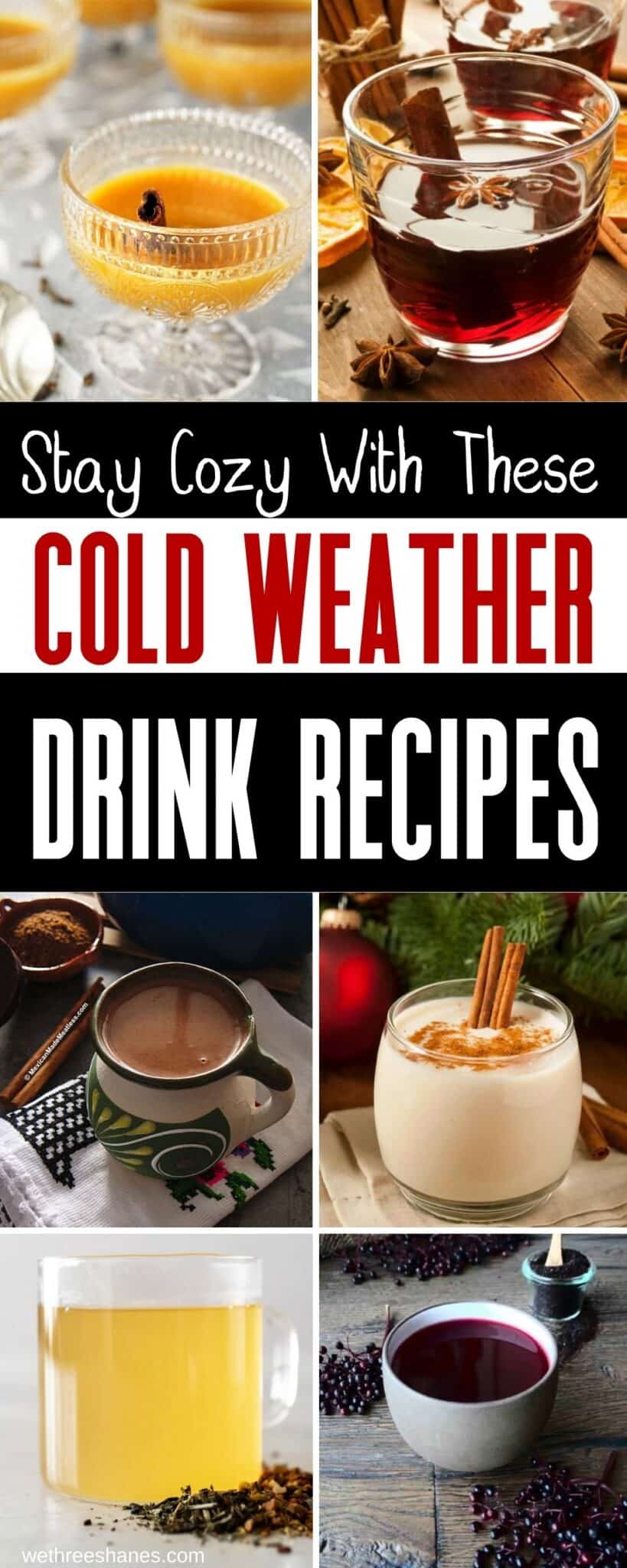 Cold Weather Drink Recipes to Try This Winter | We Three Shanes