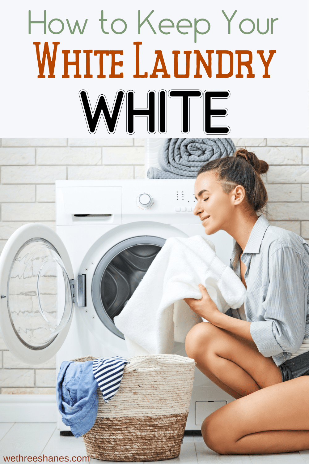 How to Keep Those Whites White | We Three Shanes