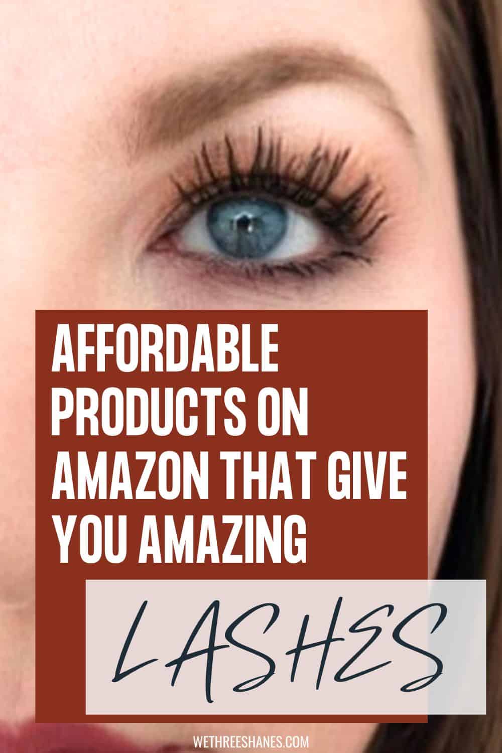 Affordable Amazon Products For Amazing Lashes | We Three Shanes