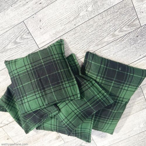 How to Make a Homemade Rice Pack for Heating or Cooling | We Three Shanes