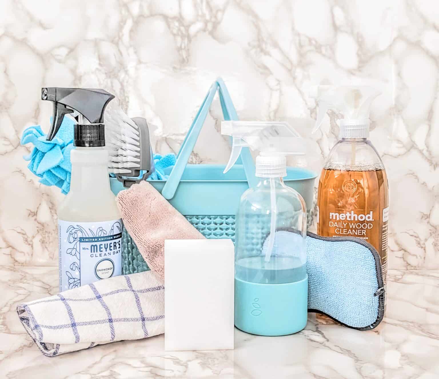 How to Make a Custom Cleaning Kit | We Three Shanes