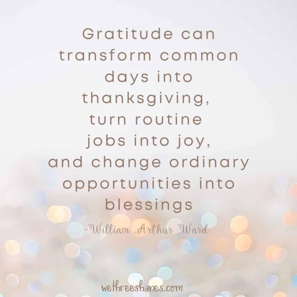 Thankful for Another Year Of Life Quotes | We Three Shanes