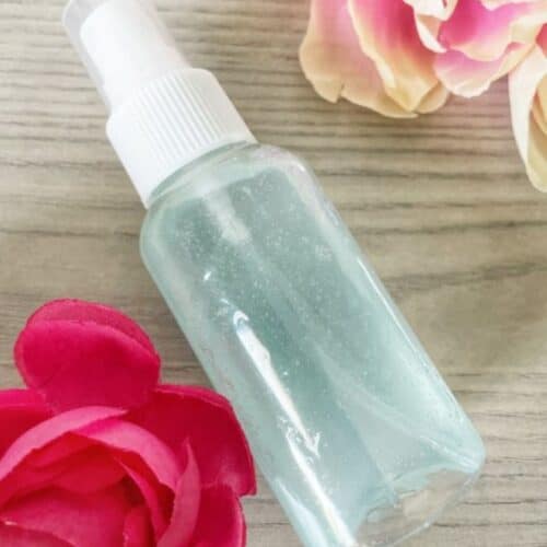 DIY Makeup Setting Spray with Natural Ingredients | We Three Shanes