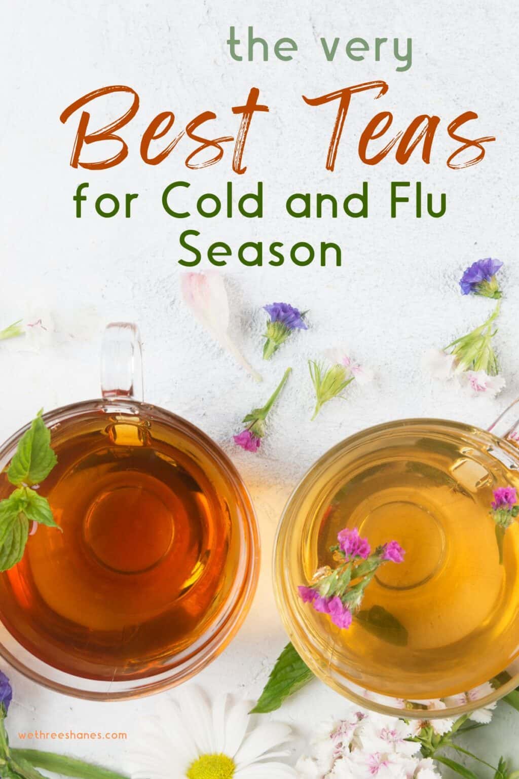 The Best Teas to Drink During Cold and Flu Season | We Three Shanes