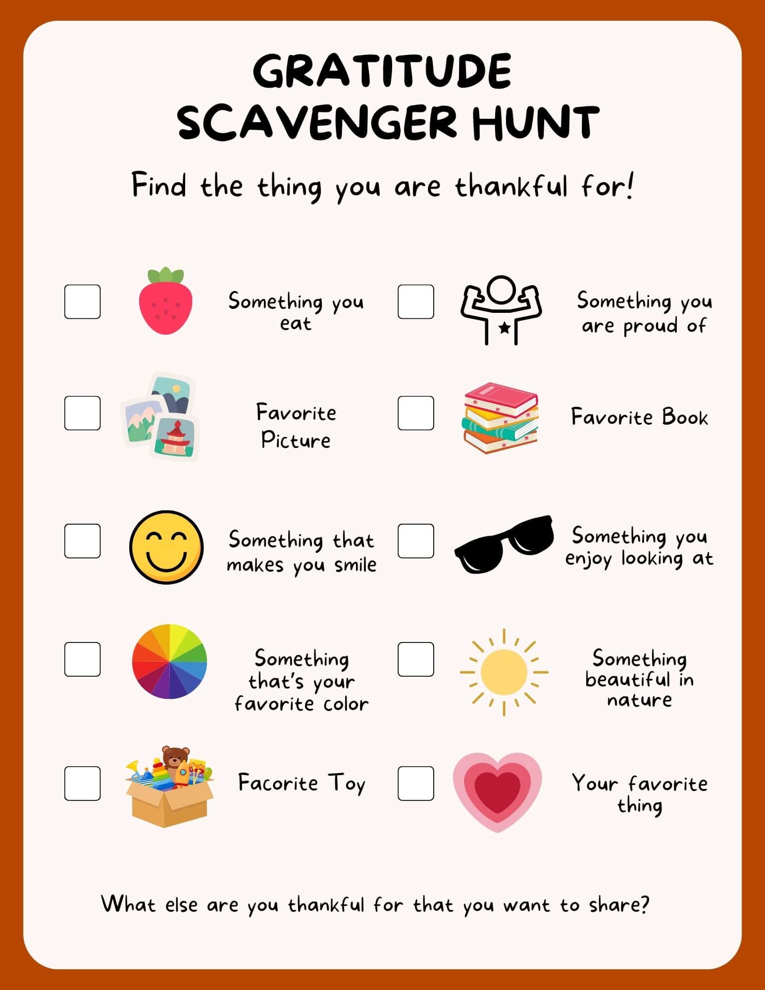 I am Thankful Free Printables for Kids this Thanksgiving | We Three Shanes