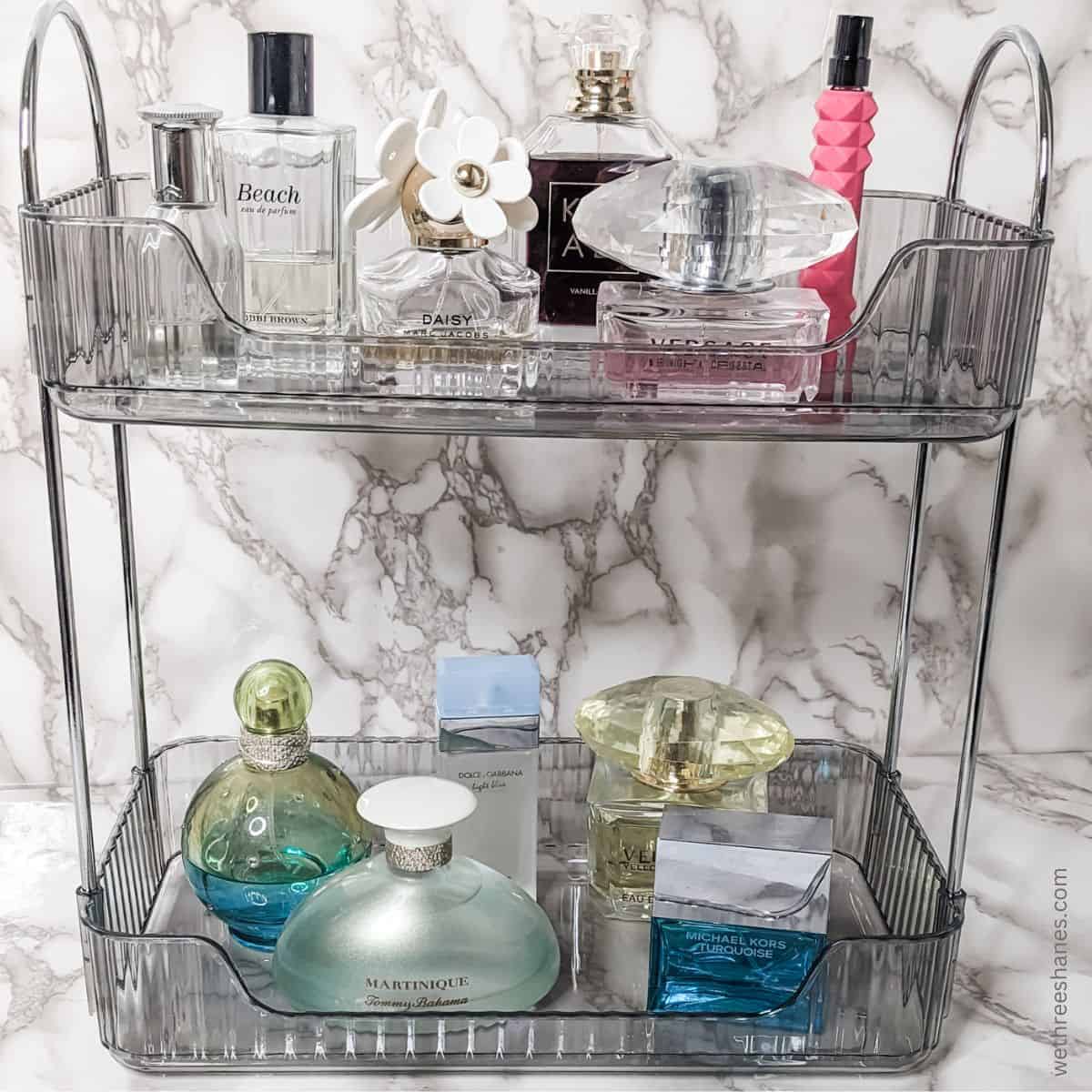 Beautiful Ways to Organize Your Perfume Collection | We Three Shanes