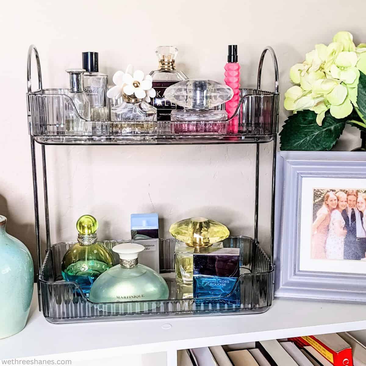 Beautiful Ways to Organize Your Perfume Collection | We Three Shanes