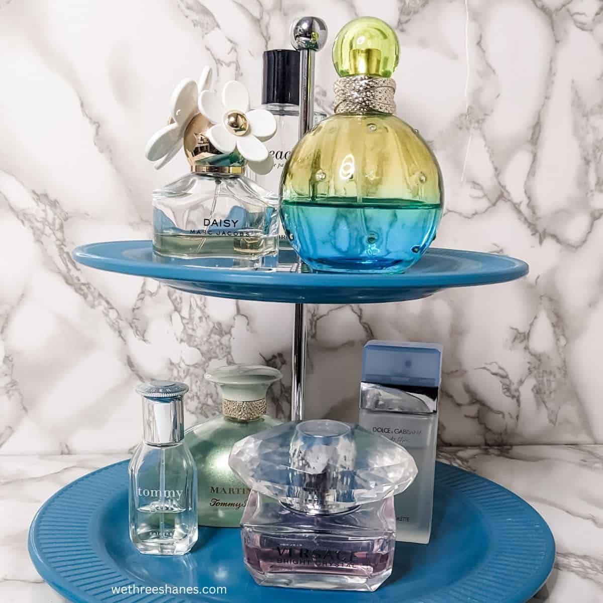 Beautiful Ways to Organize Your Perfume Collection | We Three Shanes