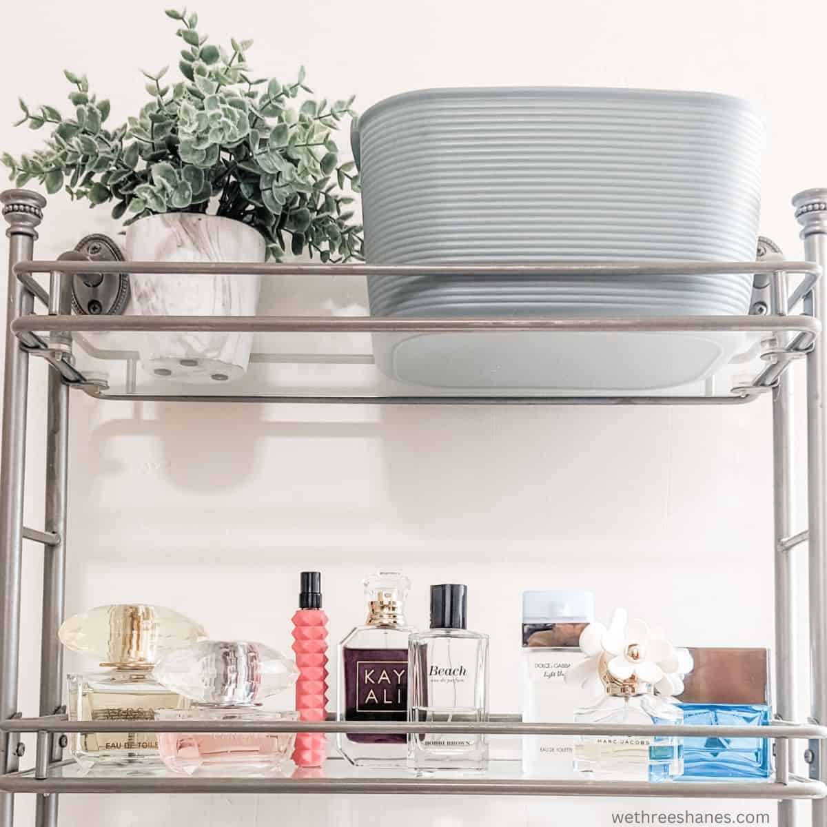 Beautiful Ways to Organize Your Perfume Collection | We Three Shanes