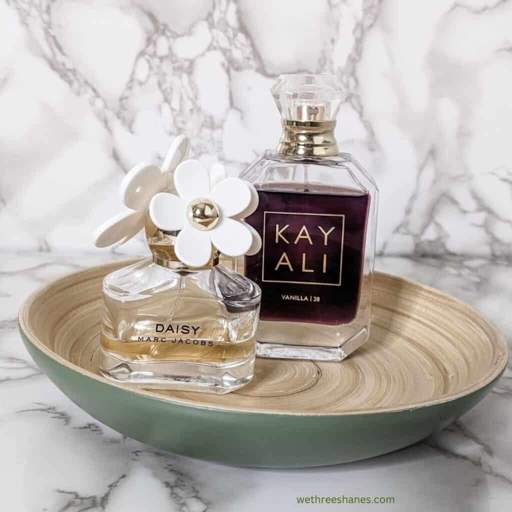 Beautiful Ways to Organize Your Perfume Collection | We Three Shanes