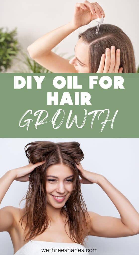 Help Grow Your Hair Naturally With Growth Oil Recipe We Three Shanes
