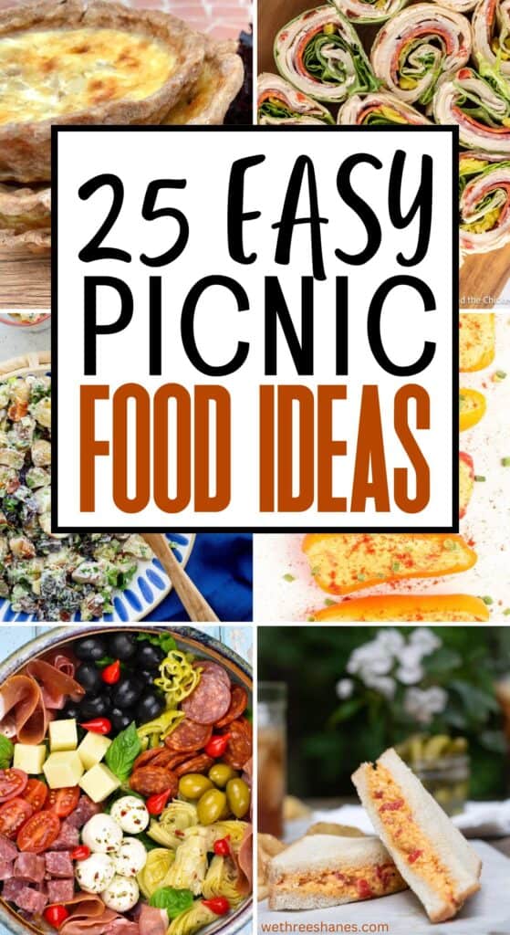 25 Easy Picnic Food Ideas | We Three Shanes