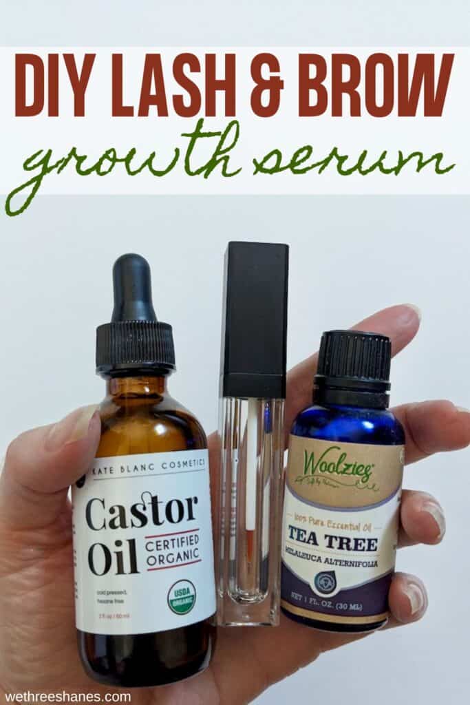 Grow Longer Lashes with this DIY Natural Eyelash Serum | We Three Shanes