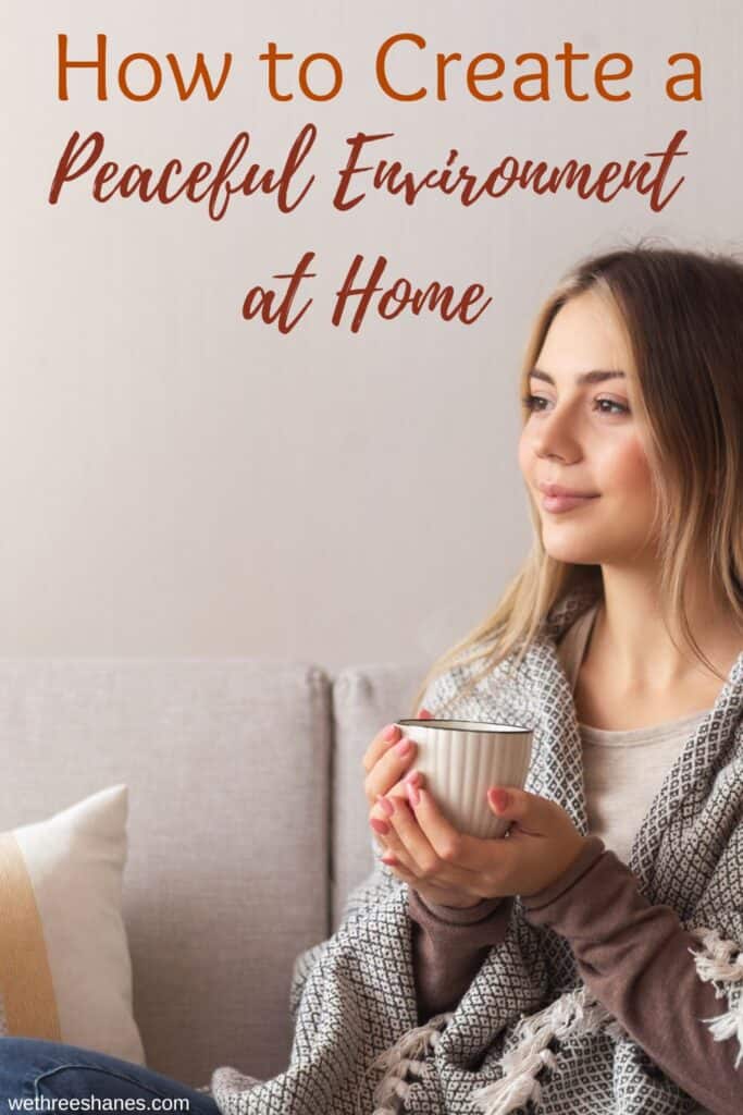 How to Create a Peaceful Environment at Home | We Three Shanes